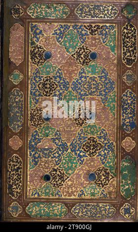 Illuminated Manuscript, Collection of poetry, Incipit page with ...
