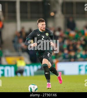 Dublin, Ireland. 21st Nov, 2023. Irish Coach Stephen Kenny during the ...