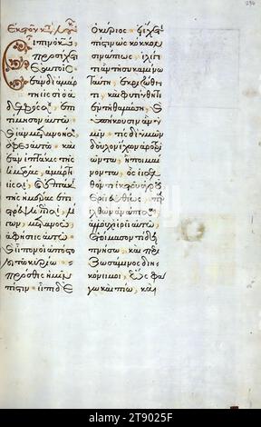 Gospel Lectionary, Christ and Zaccheus, This is one of twenty-six known ...