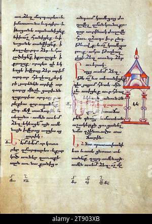 Amida Gospels, Temple of Jerusalem, This Gospel Book, with richly ...