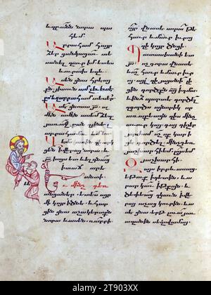 Amida Gospels, Healing of the blind man of Jericho, This Gospel Book ...