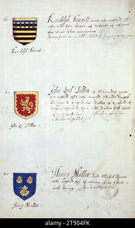 Book of English heraldry, Arms of Randolph, This book of English ...