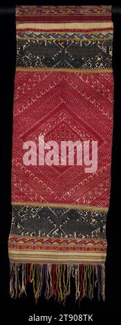 Shoulder cloth (pa biang), late 19th century, 82 3/4 x 16 5/8 in. (210. ...