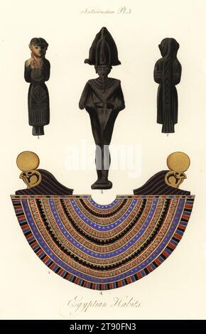 Ancient Egyptian habits. From a mummy and coffin in the British Museum ...