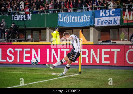 Corner kick, Joshua Kimmich (Germany) Mainz, May 31, 2026, Soccer, Test ...