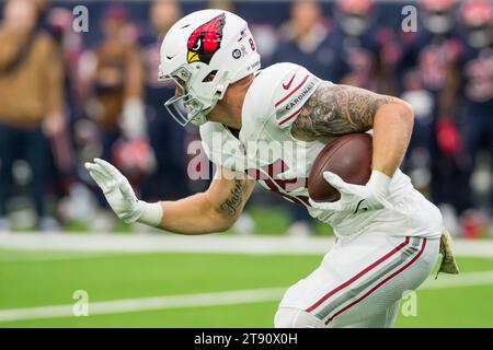 Arizona Cardinals tight end Trey McBride makes a catch against the ...