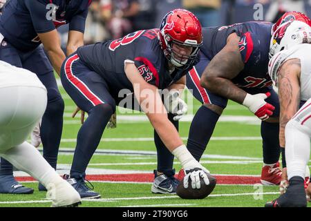 Houston Texans center Michael Deiter (63) reacts during the second half ...