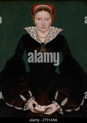 Portrait of an unknown woman. The woman wears a hood on her head Stock ...