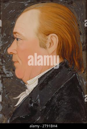 Portrait of Joseph Wiggins painting by Benjamin Greenleaf Stock Photo ...