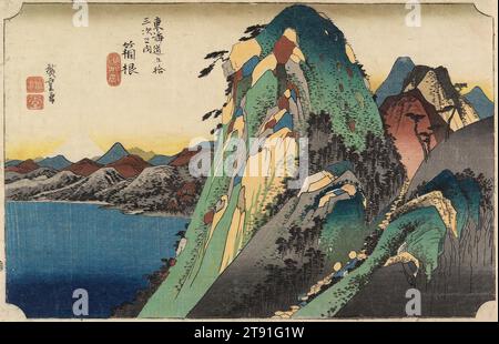 Hakone, View of the Lake, c. 1832-1833, Utagawa Hiroshige; Publisher ...