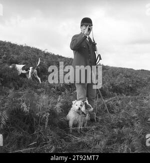 Barry Todhunter, Huntsman of the Blencathra Foxhounds at their kennels ...