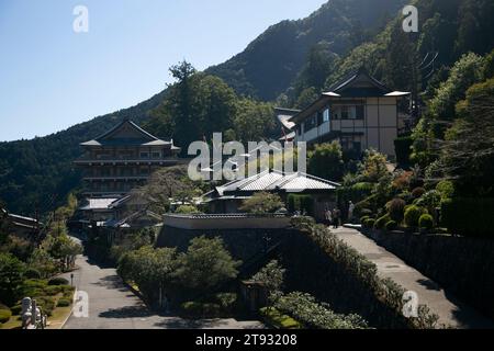 Kumano Kodo, Japan; 1st October 2023: Groups of tourists visiting the ...