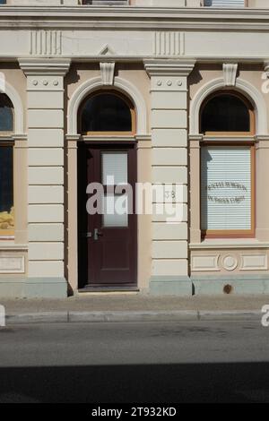 Lilly's Building, Fremantle West End: upper story windows, pilasters ...