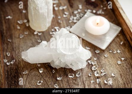 Gemstone sphere or crystal ball known as crystallum orbis and orbuculum ...