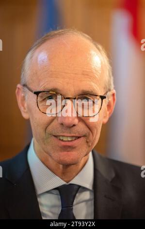 Luxemburg, Luxembourg. 22nd Nov, 2023. Luc Frieden (Christian Social ...