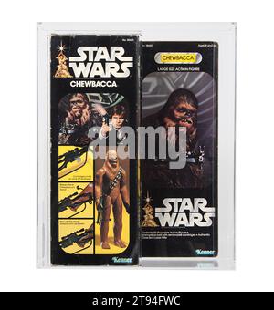 Kenner Star Wars Chewbacca Action Figure AFA Stock Photo - Alamy