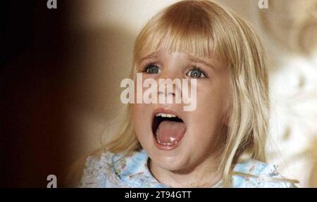 POLTERGEIST 1982 MGM film with Heather O'Rourke as Carol Anne Freeling ...
