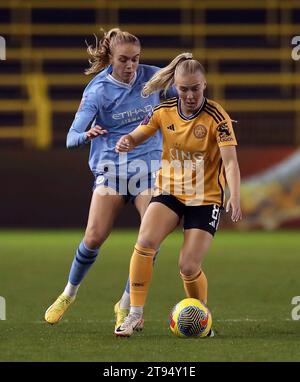 Leicester City's Jutta Rantala during the Barclays Women's Super League ...