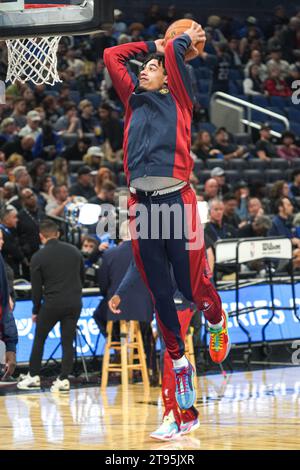 Denver Nuggets forward Zeke Nnaji (22) in the first half of an NBA ...