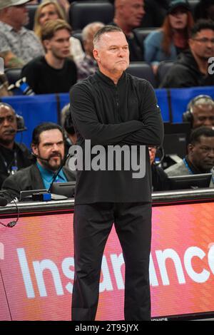 Orlando, Florida, USA, November 22, 2023, Denver Nuggets center Nikola ...
