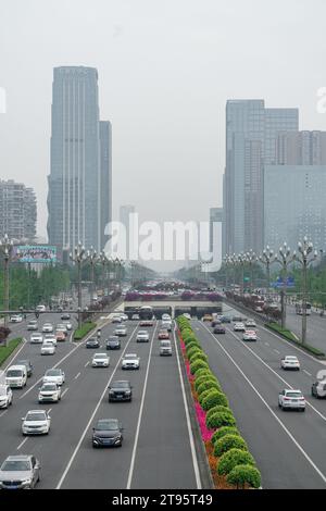 Chengdu Central CBD Stock Photo - Alamy