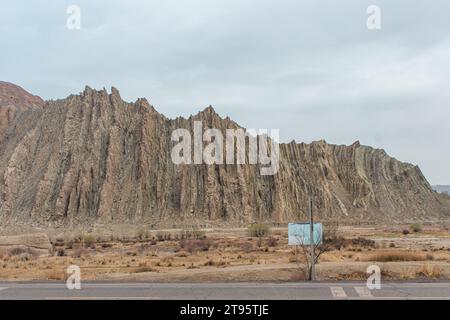Formation tilt caused by tectonic movement Stock Photo - Alamy