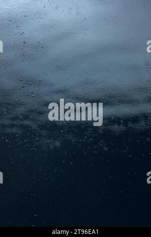 Pouring rain seen outdoors from home window Stock Photo - Alamy