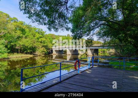 View of Ropotamo-a river in south-eastern Bulgaria.The lower section of ...