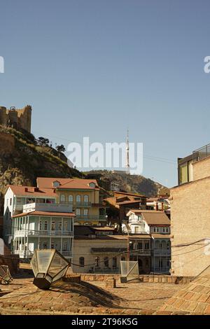 TV with the mountains view Stock Photo - Alamy
