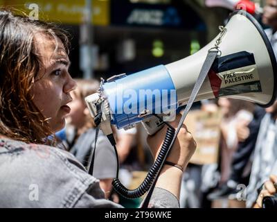 A student is seen walking into a primary school in Logan City, Brisbane ...