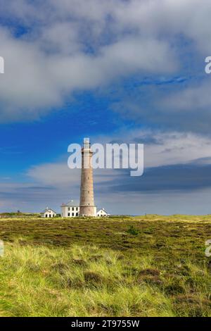 Skagen Gray Lighthouse in Denmark Stock Photo - Alamy