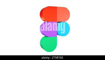 Social Media, Social Media Logos Visual Presentation - Background Design Stock Photo - Alamy