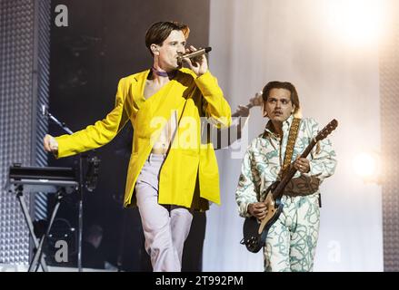AMSTERDAM - Son Mieux during a concert in AFAS Live. These are the ...