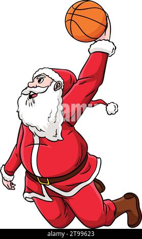 Basketball Cartoon Colored Clipart Illustration Stock Vector Image ...