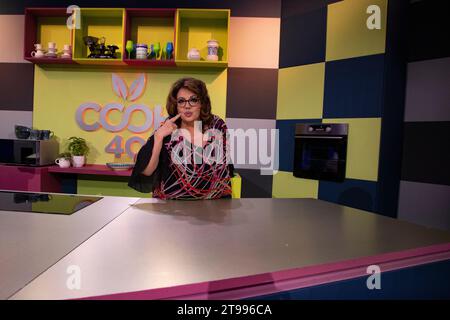 Angelica Sepe seen during the presentation of the Tv show "Cook 40 ...