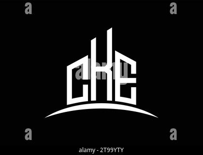 Letter CKR building vector monogram logo design template. Building ...