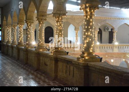 Sindh maddarsatulislam university iner court yard night view Stock ...