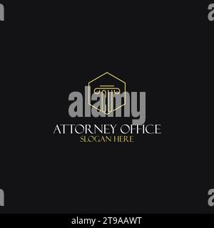 CU monogram initials design for law firm, lawyer, law office with ...