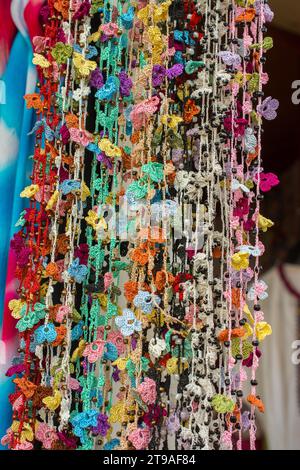 Turkish colorful needle work embroidery flowers as background Stock ...