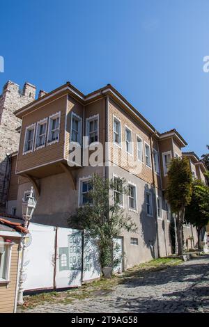 Architectural Example of outstanding Turkish Traditional houses Stock ...