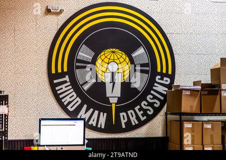 Production site of the record label Third Man Records / Third Man ...