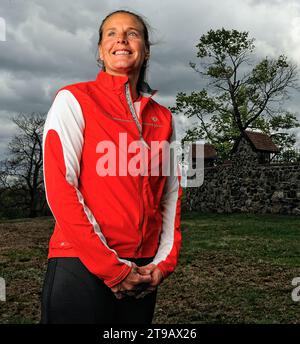 Running Hope Through America Stock Photo - Alamy