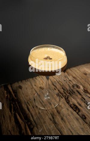 This image captures the appeal of a smooth, dark Espresso topped with a ...