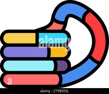 tangle toy fidget icon color illustration Stock Vector Image & Art - Alamy