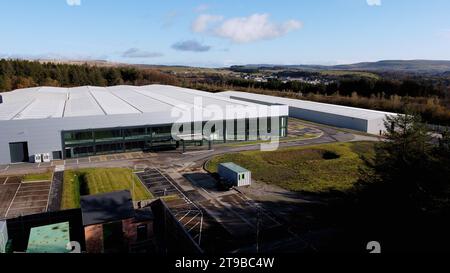 The TVR factory on the Rassau Industrial Estate in Ebbw Vale, Wales ...