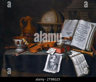 'Vanitas Still-Life' by Edwart Collier is a Dutch Baroque painting that ...