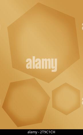 abstract red gold hexagon, geometric line texture background, polygon ...