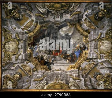 Alexander the Great cuts the Gordian knot, finds in the temple of ...