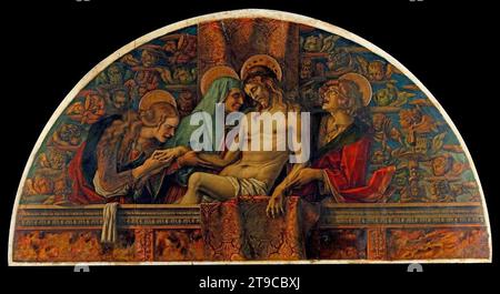 Pietà by Carlo Crivelli Stock Photo - Alamy