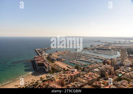 Alicante Spain During the Sunset Stock Photo - Alamy